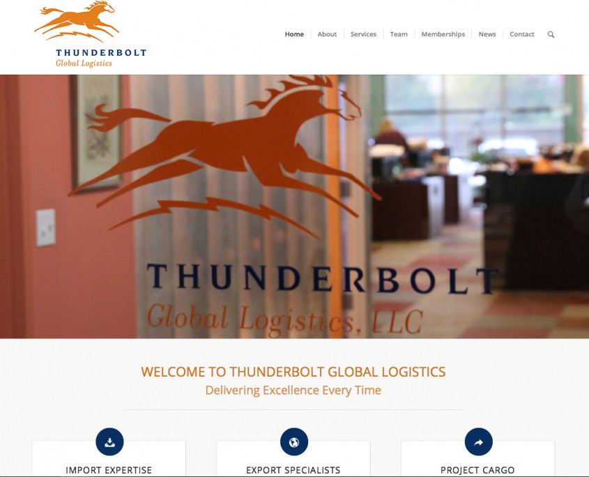TR Launches New Website for Thunderbolt Logistics - TR Productions